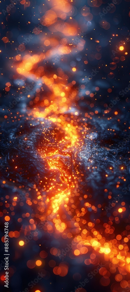 Creative visuals, abstract background, wallpaper, and 3d banner ...
