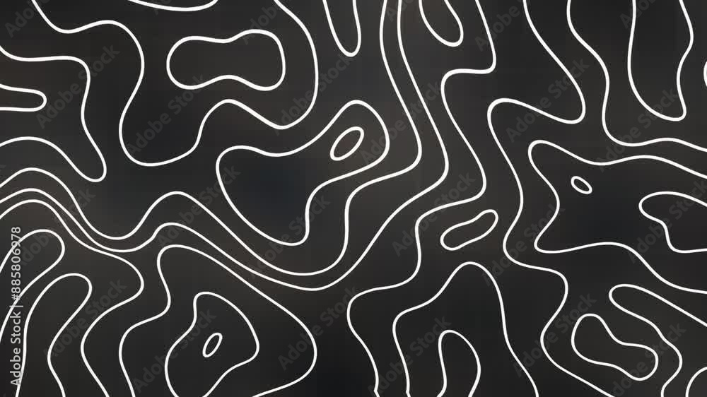 contours Geographic mountain topography vector illustration ...