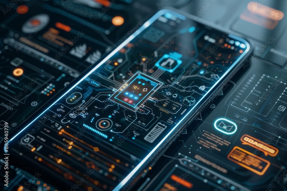 Future Smartphone Showcase: Advanced AI Features Seamlessly Integrated ...