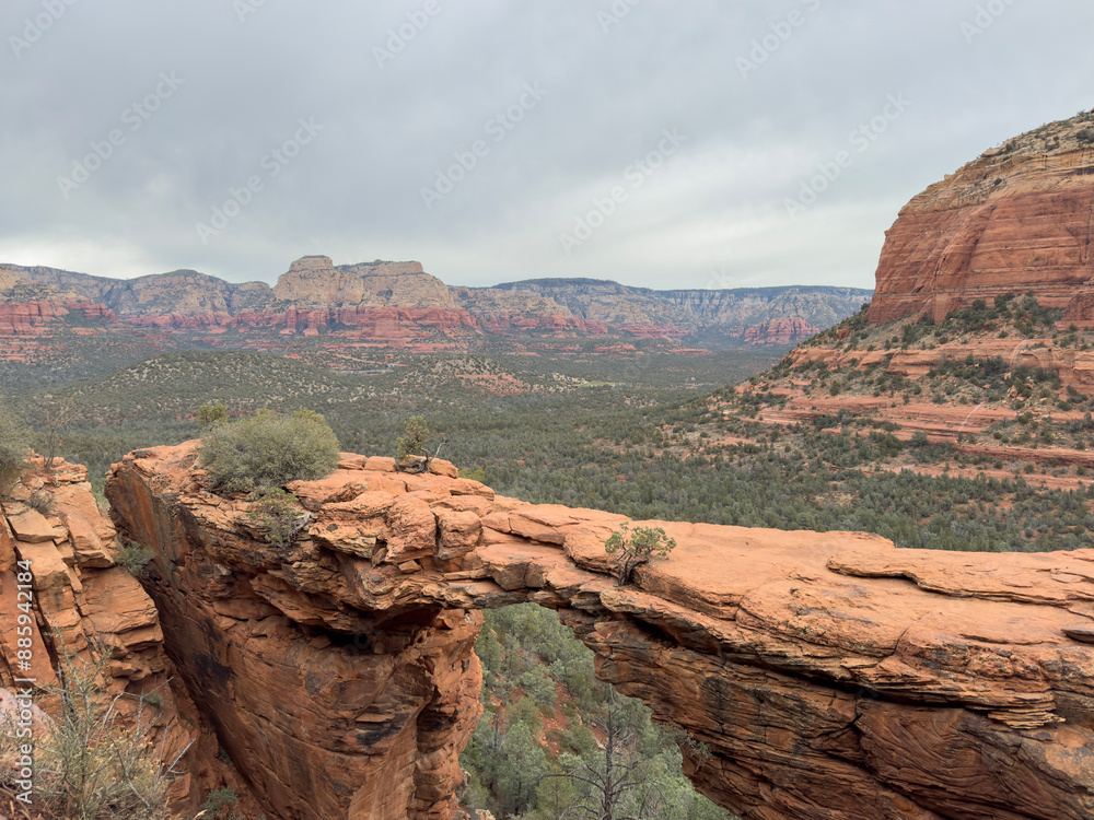 Discover the iconic Devil's Bridge in Sedona, Arizona, framed by ...