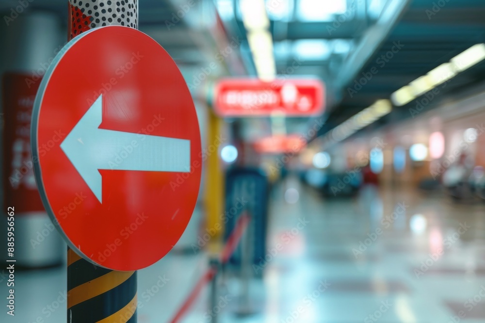 Symbolic Rejection at the Airport: The Abstract Scene of a Red ...