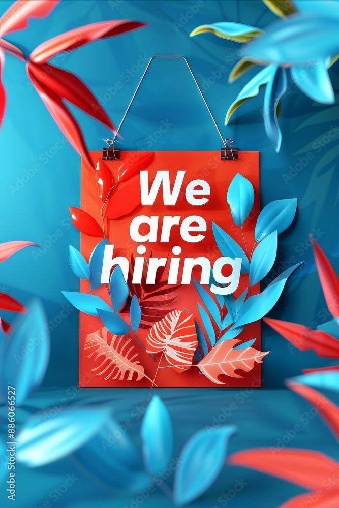 Foto de We are hiring poster concept, Open positions available. Elevate ...