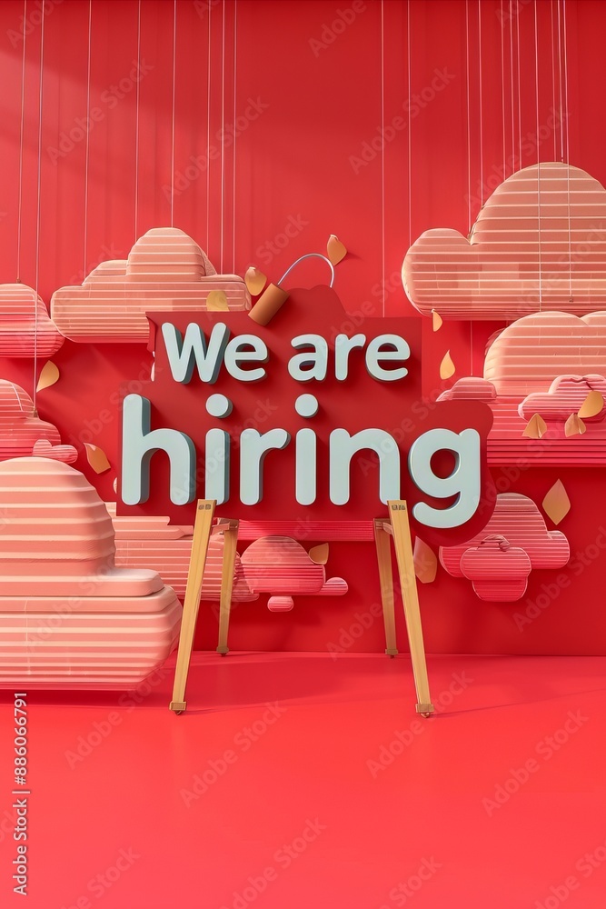 We are hiring poster concept, Open positions available. Elevate your ...