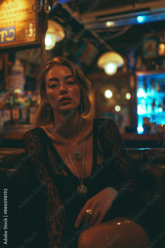 attractive ecstatic 29yo dutch woman, lean body, strong cheekbones ...