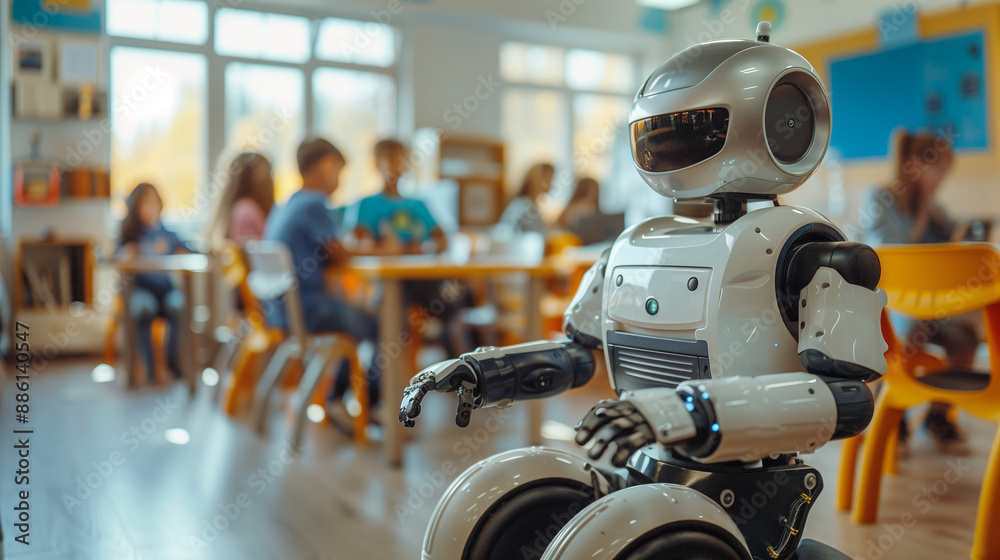 Integration of robotics in education: A robot teacher assisting ...