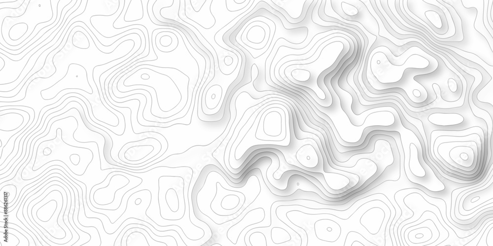 Abstract pattern with lines . Abstract Vector geographic contour map ...