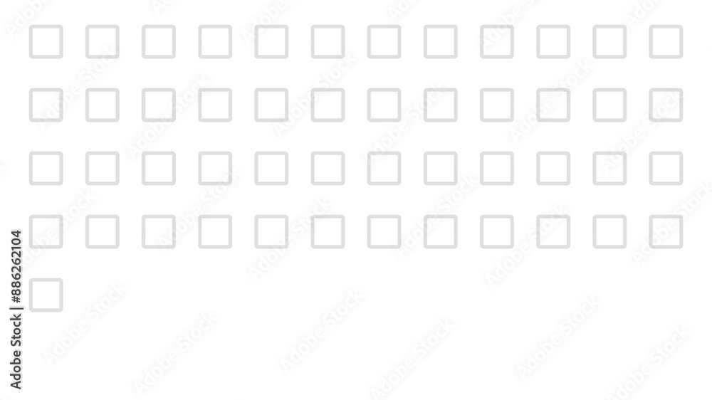 The grey color checkboxes increase from left to right, and then check ...