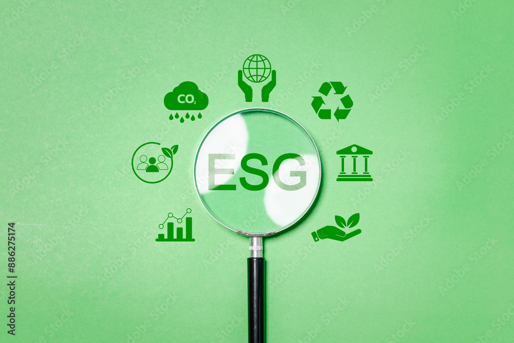 ESG environment social governance investment business concept ...