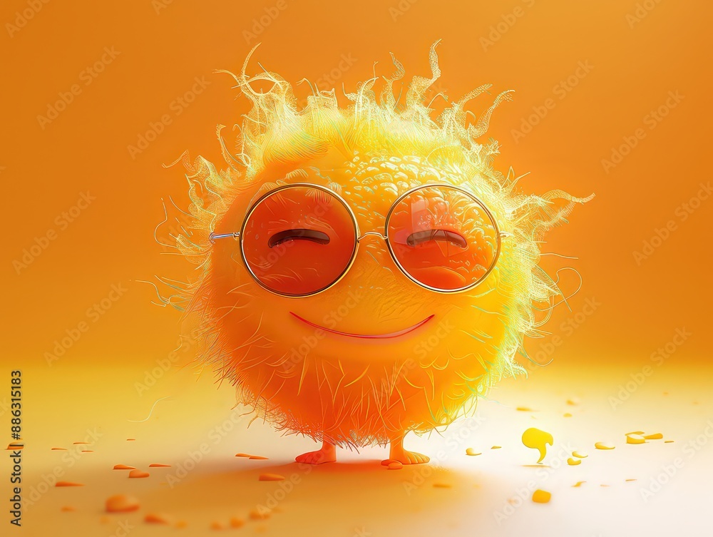 infographic warning about the dangers of sunburn, featuring a sunburned ...