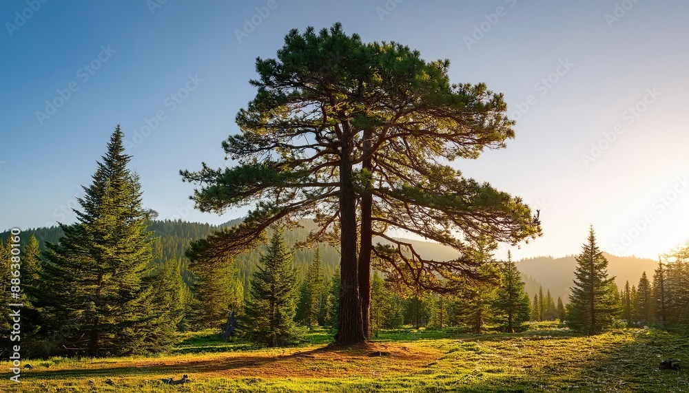 Pines are fast-growing conifers with needle-like foliage and resinous ...
