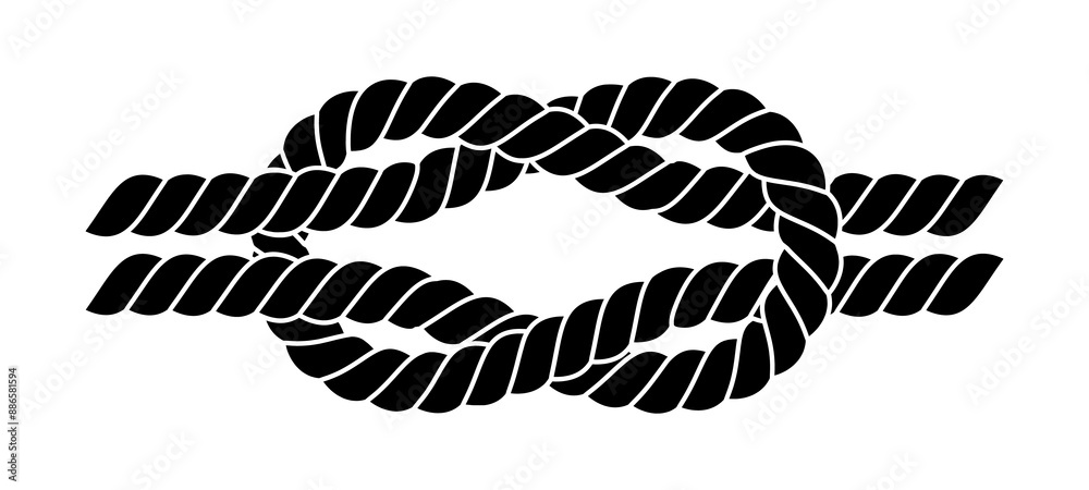 Sailor nautical knot. Nautical rope infinity sign. Png clipart isolated ...