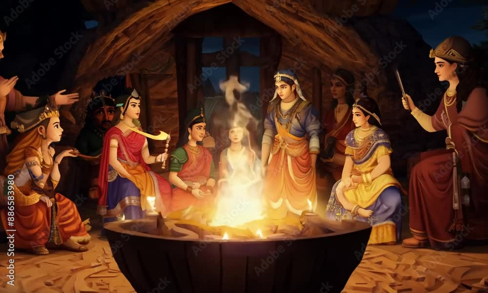 Engaging storytelling of ancient myths and legends, with animated ...