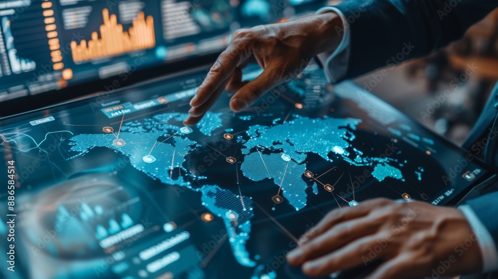 Compliance Officer Implements Global Anti Money Laundering( AML) Protocols Using Interactive ...