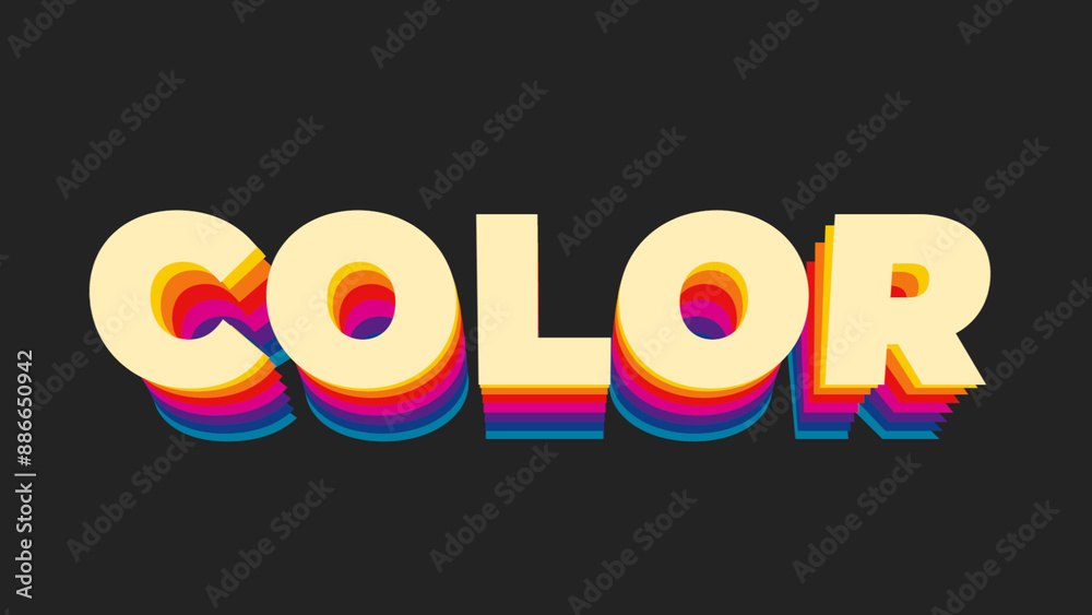 Flip Text Effect Stock Template | Adobe Stock