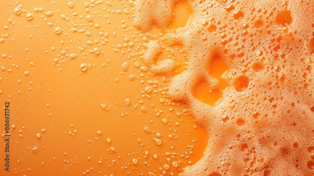 Aesthetic vintage styrofoam texture with orange backdrop Stock Photo ...