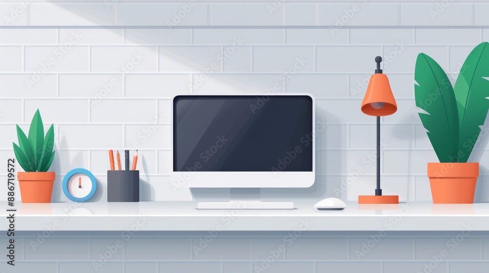 Technical blueprint, detailed engineering setup, flat design ...