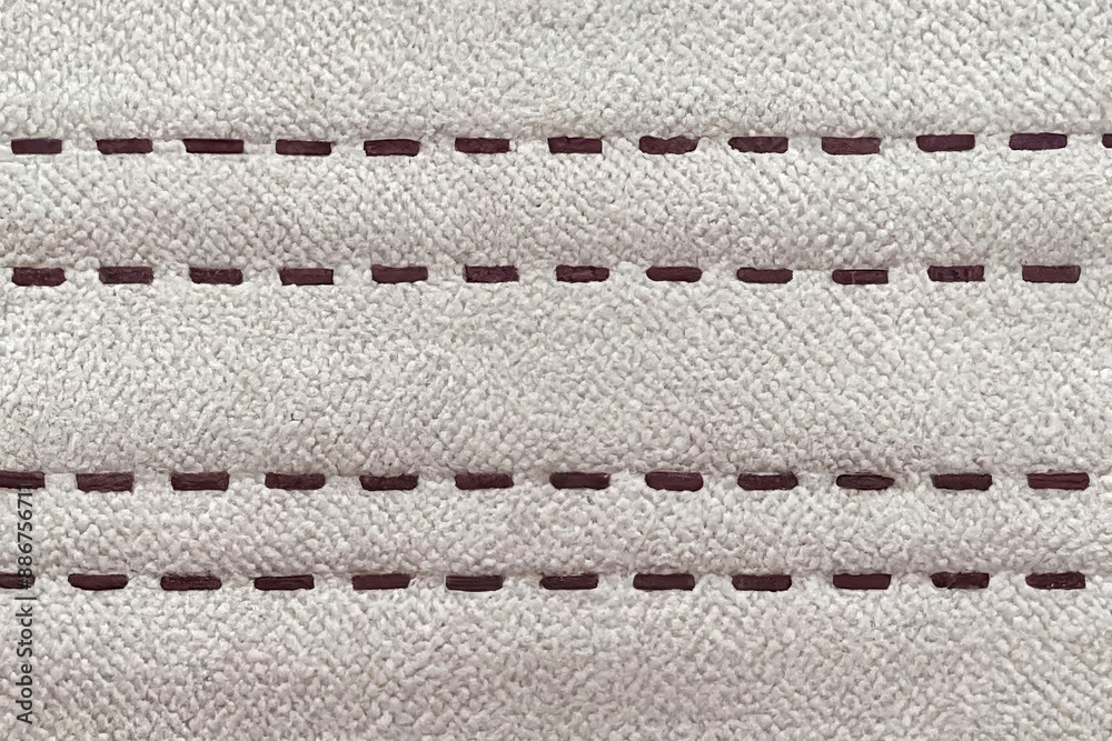 sewing machine stitches Seamless seam lines pattern for fabric ...