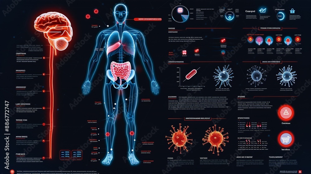 Interactive infographic exploring the human body's immune system ...