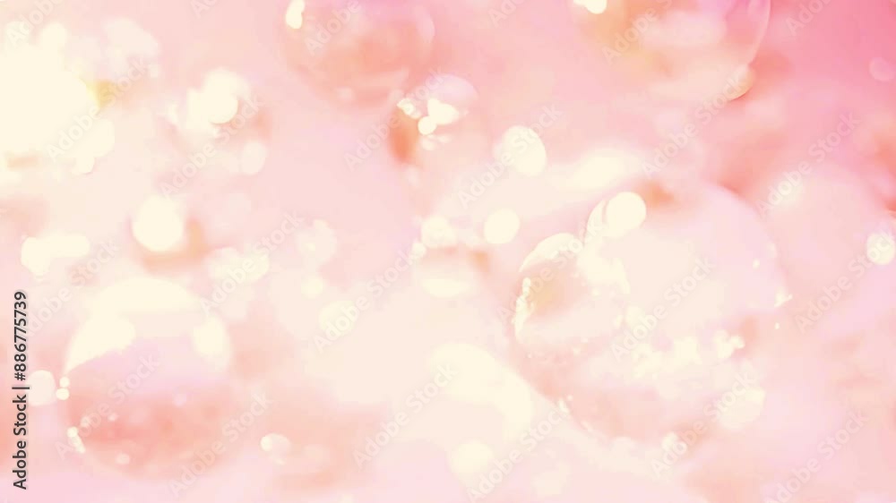 3D Animation of Cell division under a microscope. Dividing and ...