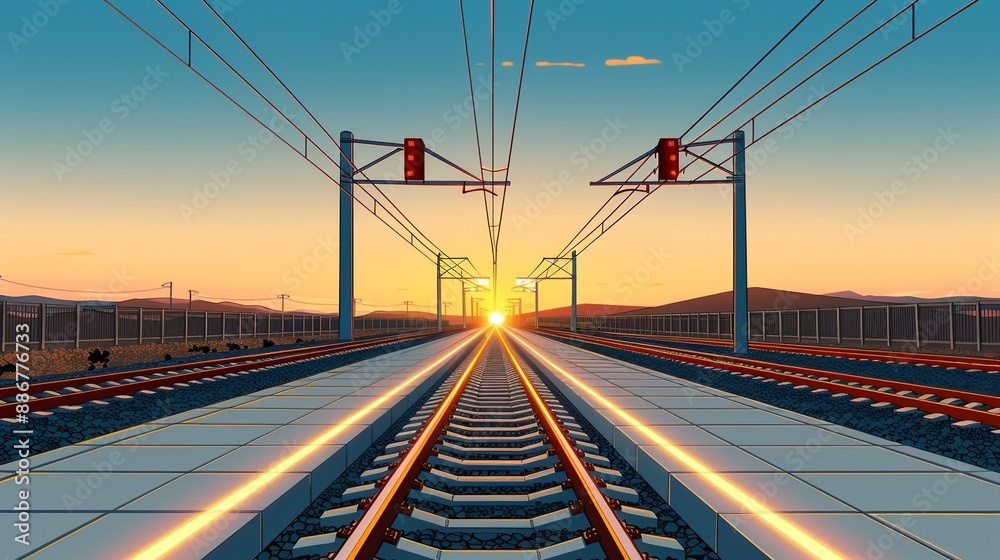 Cartoon strip illustrating the evolution of transportation ...