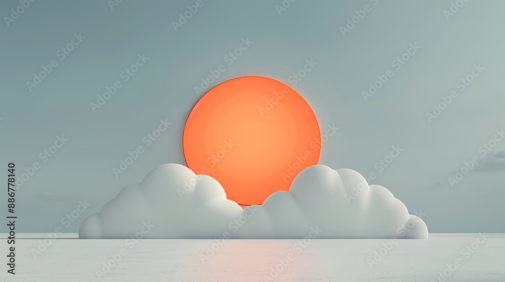 Conceptual illustration of the carbon cycle and its impact on climate ...