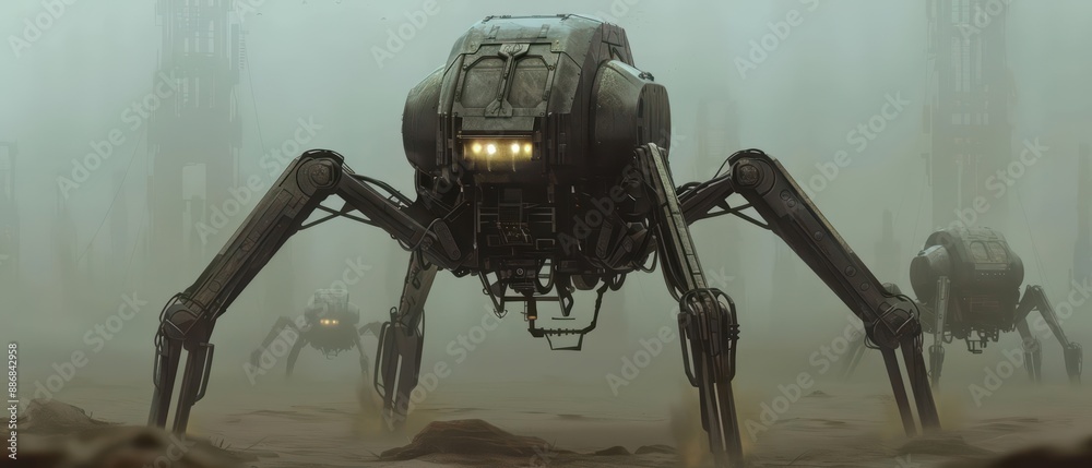 Robotics in a supernatural scene brings mechanical beings to life ...