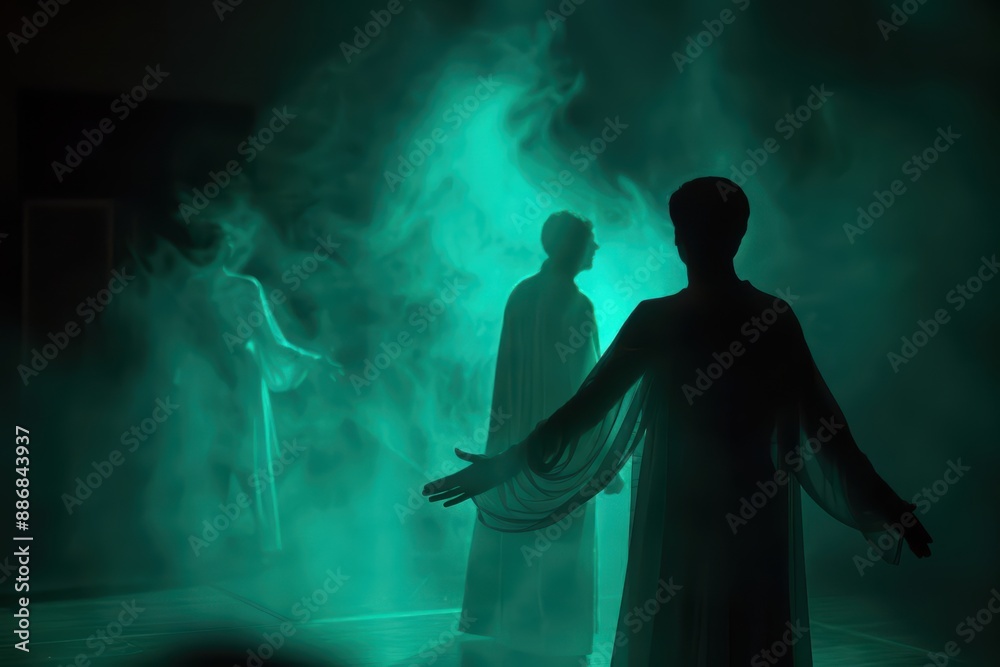 Theater in a supernatural scene brings stories to life with a cast of ...