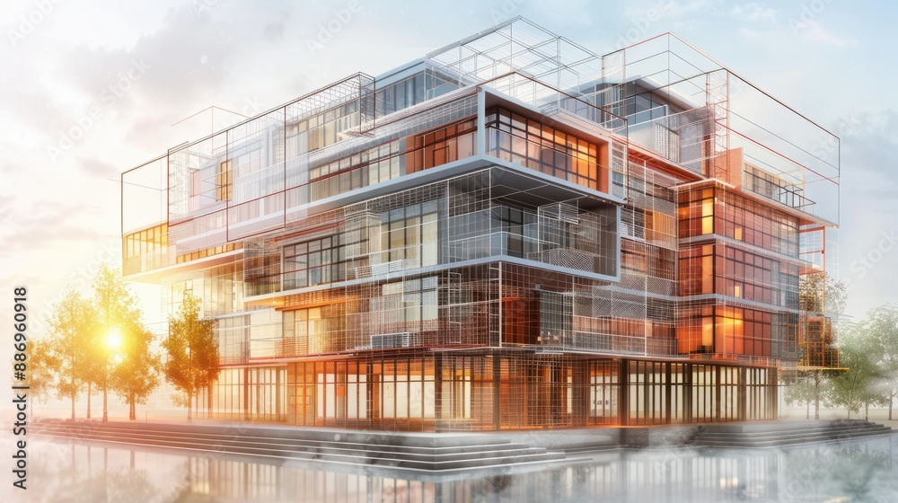 Digital Building Information Modeling (BIM), digital Building ...