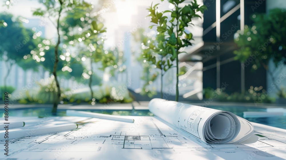 Environmental Sustainability in Construction Blueprints, environmental ...