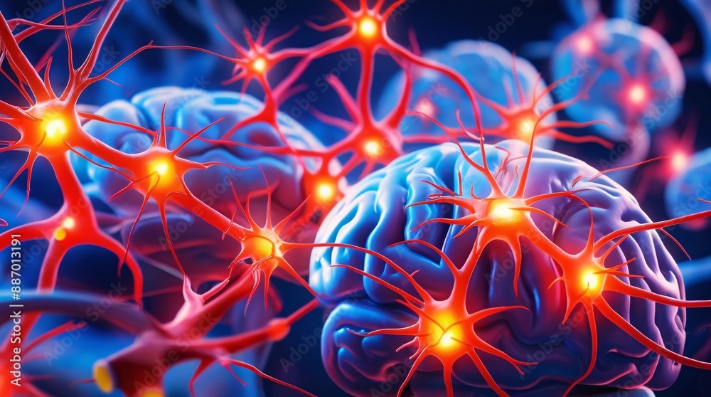 Neurons, synapses, brain, neural network, neuroscience, dendrites ...