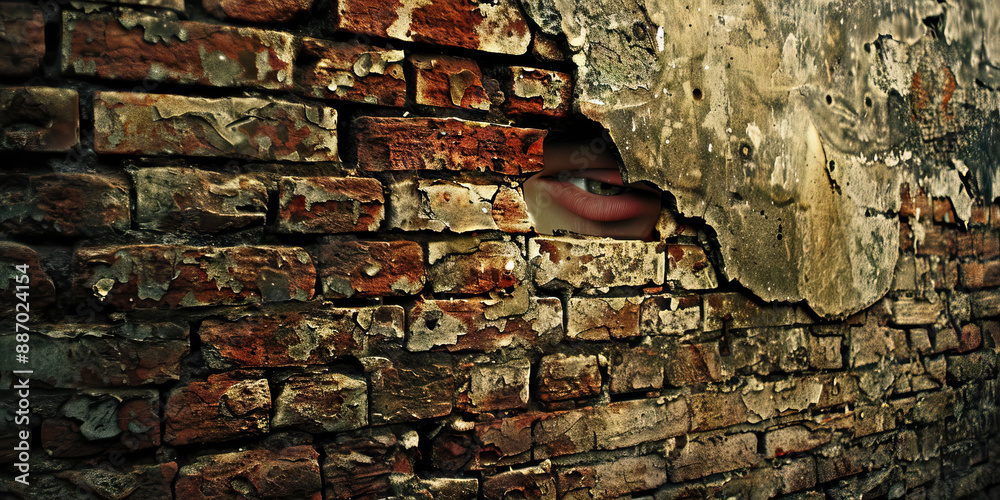 Separation of Church and State: A crumbled brick wall, once separating ...