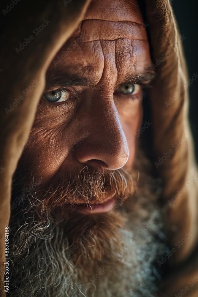 Visual representation of the portrait of the prophet Isaiah from the ...