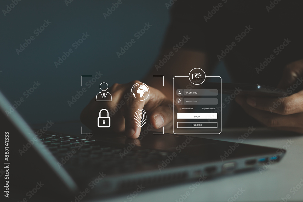 Login, User, identification information security and encryption ...