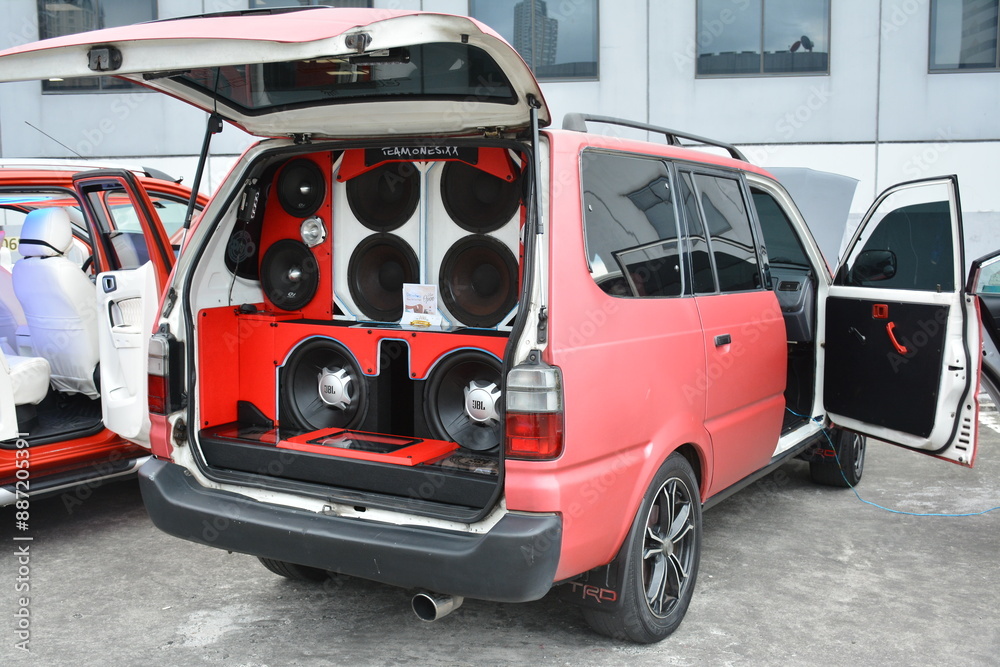 Toyota revo at battle of car clubs in Pasig, Philippines Stock Photo ...