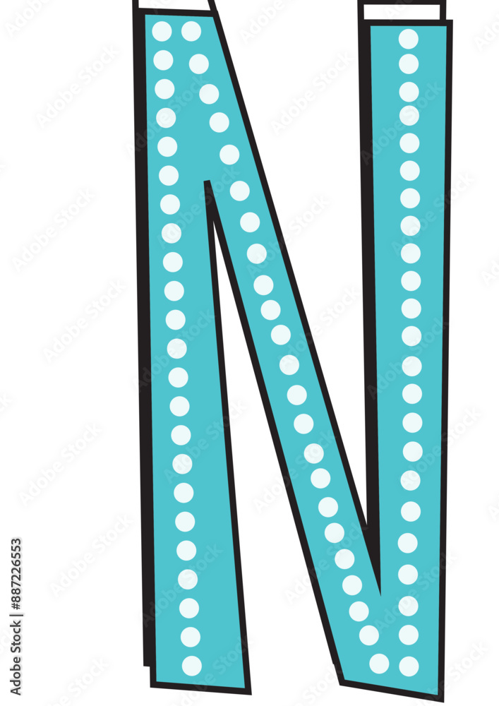 Dalmatian Dots Doodle Bright Alphabet Letters font svg png, Dalmatian ...