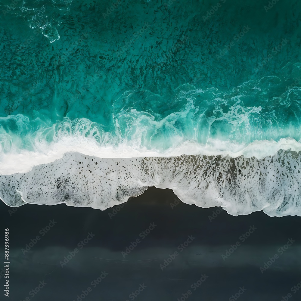 water, sea, blue, ocean, wave, nature, waves, abstract, texture, foam ...