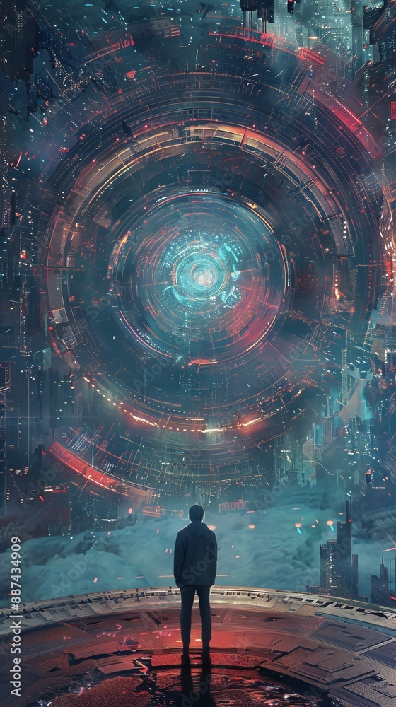 Visualize the Noosphere, the societal SuperEgo manifested in digital ...