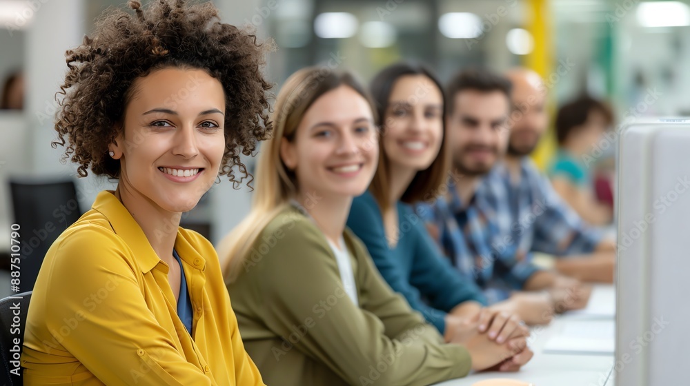 Peers in cubicles managing their positions, Cubicle, Peer, Position ...