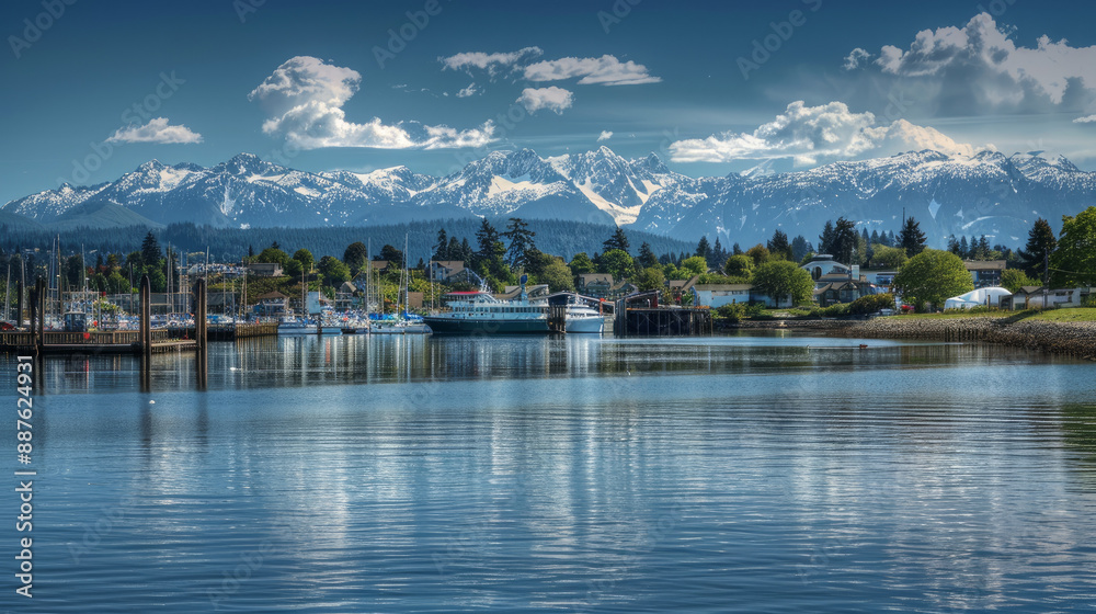 Bremerton, a city in Washington state, has a beautiful harbor and ...