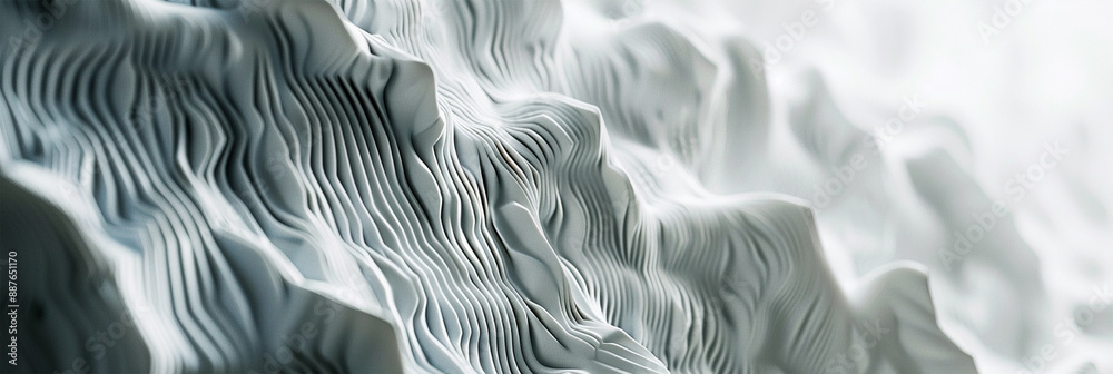 3D Printed background Wallpaper Concept Design, Modern Artistry ...