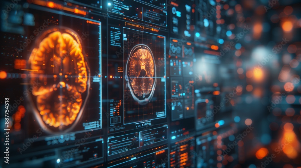 A detailed animation showcasing the workflow of a system designed for ...