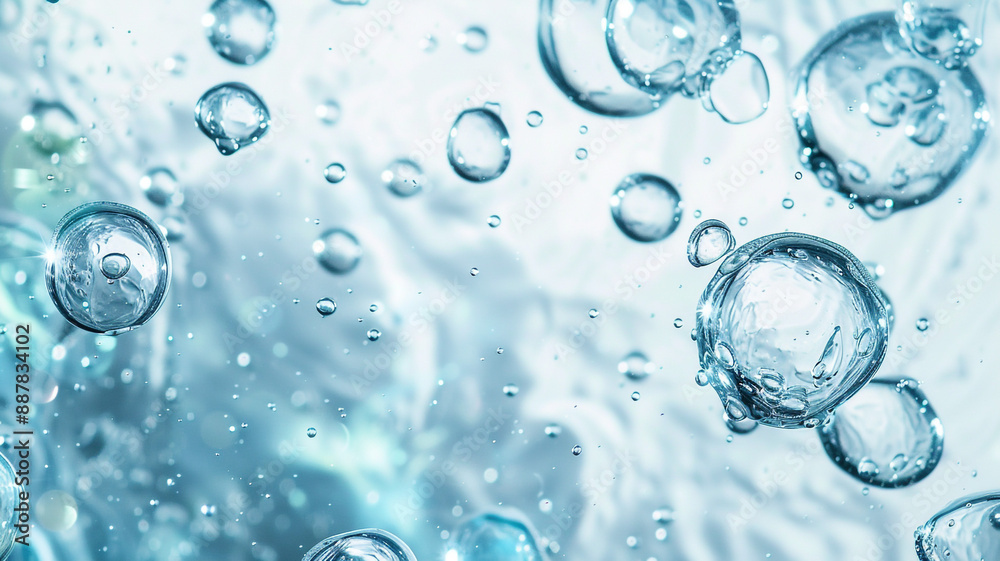 Water splash and rain drops glass isolated on a transparent background ...