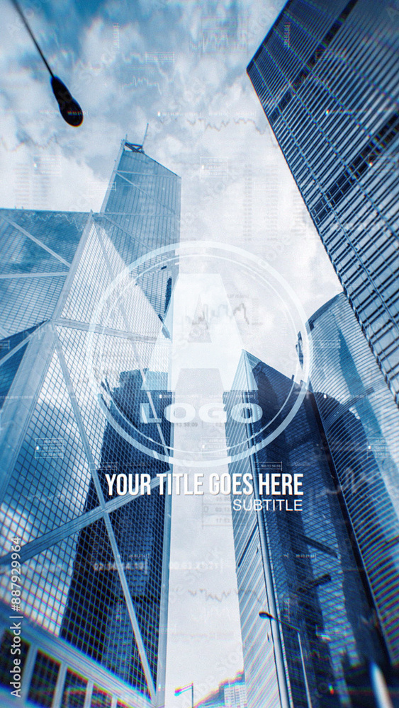 Flying Through The Logo Stock Template | Adobe Stock