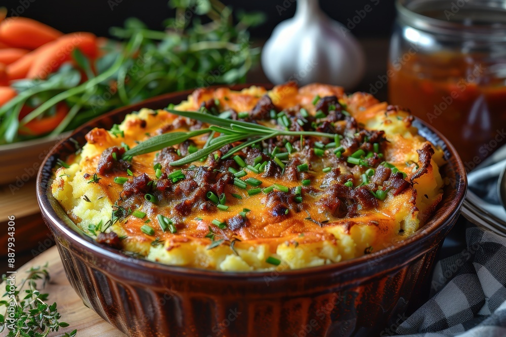 Hachis Parmentier A comforting dish of Hachis Parmentier French ...