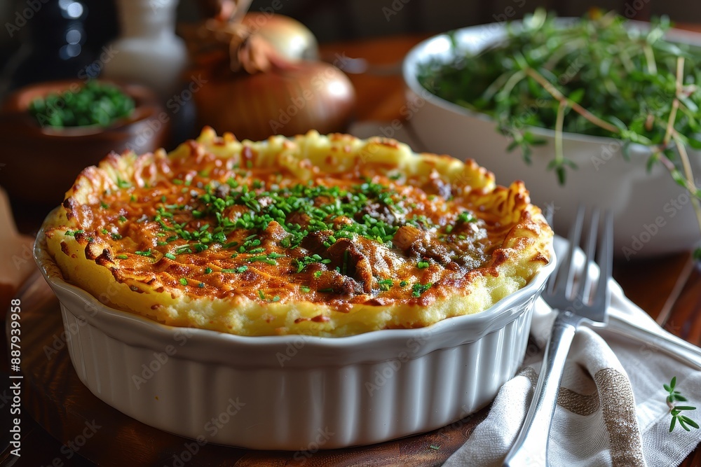 Hachis Parmentier A comforting dish of Hachis Parmentier French ...