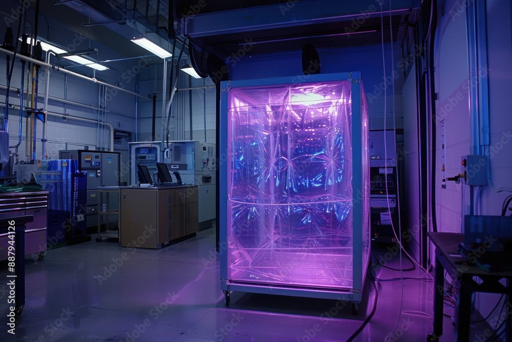 Aerogel Aerospace Structure Testing Stock Photo | Adobe Stock