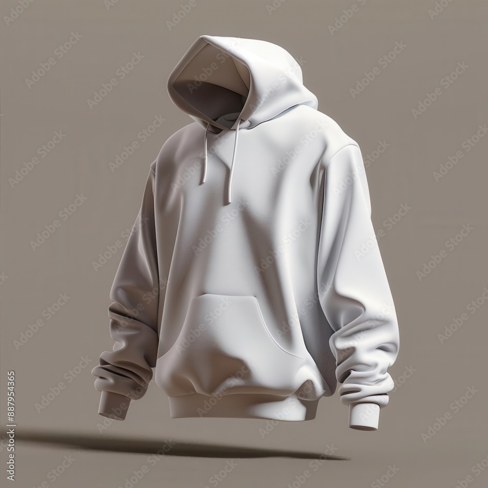 floating hoodie mockup with realistic fabric texture and folds clean ...