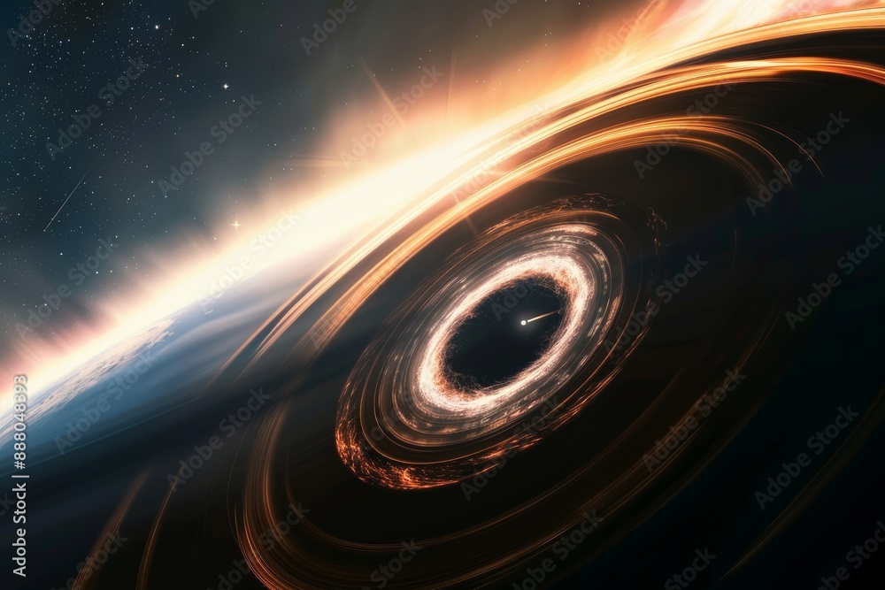 The breathtaking visual experience of space-time warping as a ...