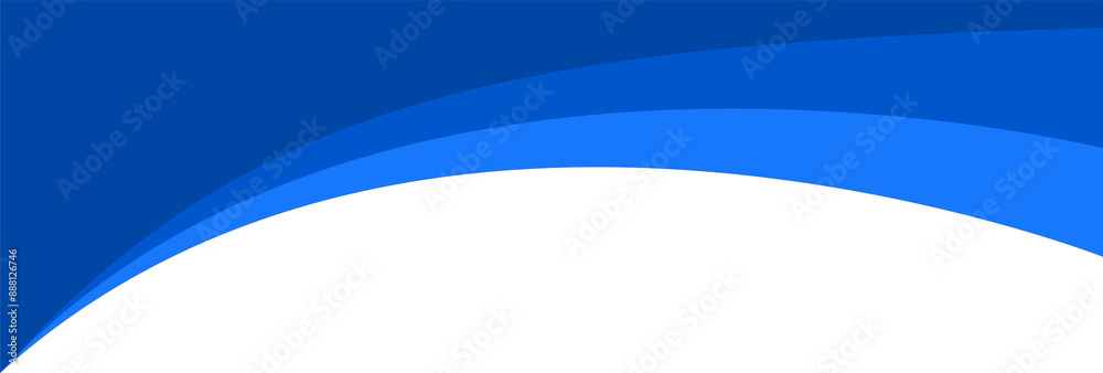 Header shape for website and border for banner. Abstract design element ...