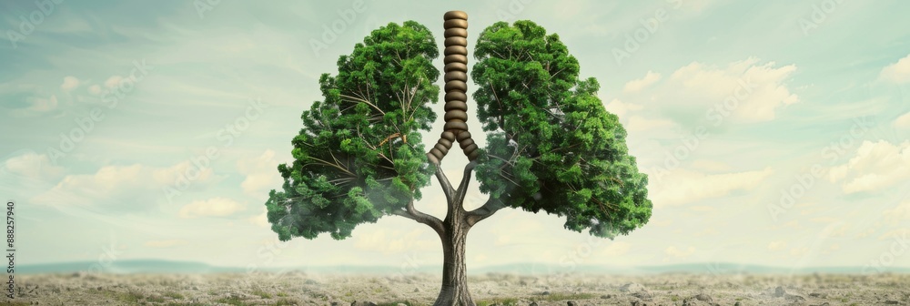 Artistic Tree Emulating Human Kidneys: A Symbol of Health and Wellness ...